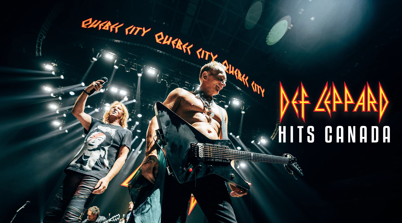 Sorting out the set list - Def Leppard Hits Canada | Def Leppard