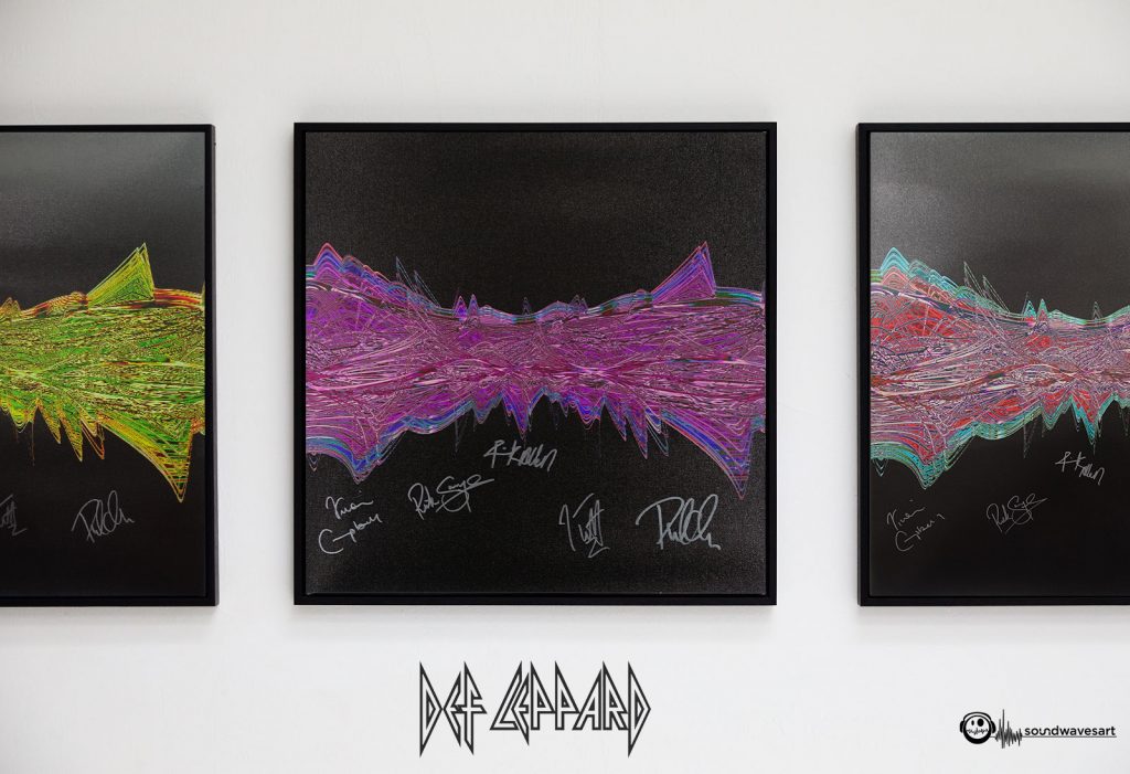 New Limited-Edition SoundWaves Art Collection | Def Leppard